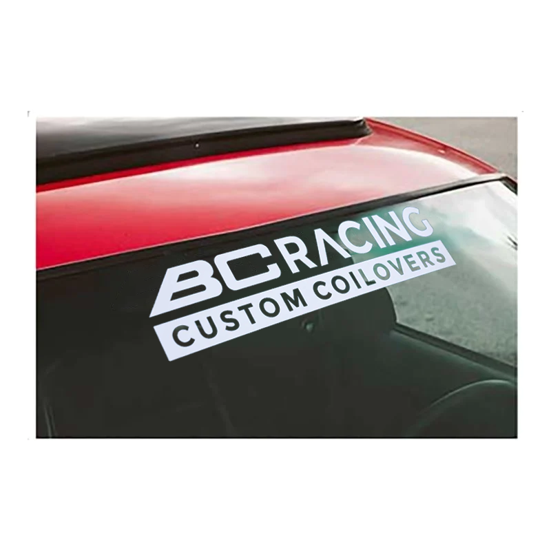 BC Racing Custom Coilovers Decal / Sticker - Large 610mm x 115mm - Lar